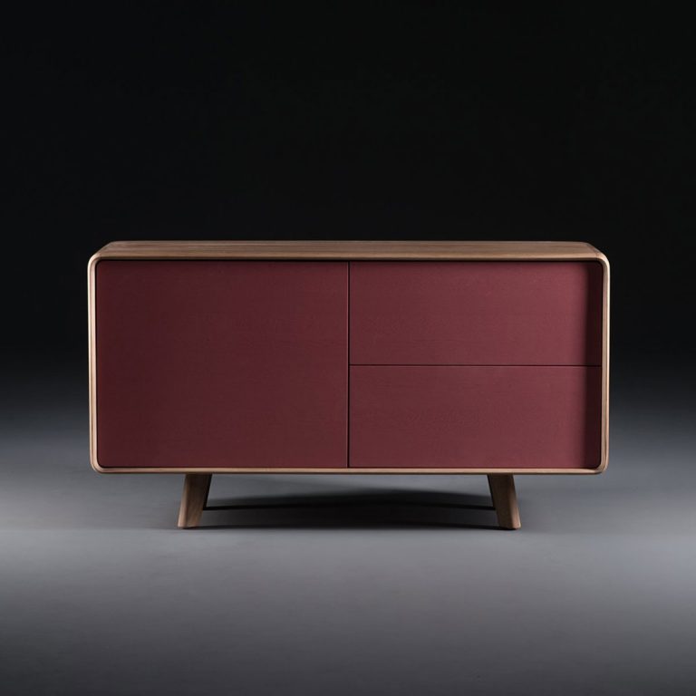 Mesa Pivot Redonda en madera, artesana y diseño moderno para Artisan