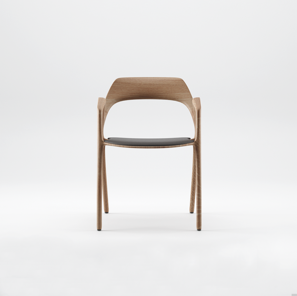 Silla Ging de Artisan . Manufactura alta calidad en madera maciza.